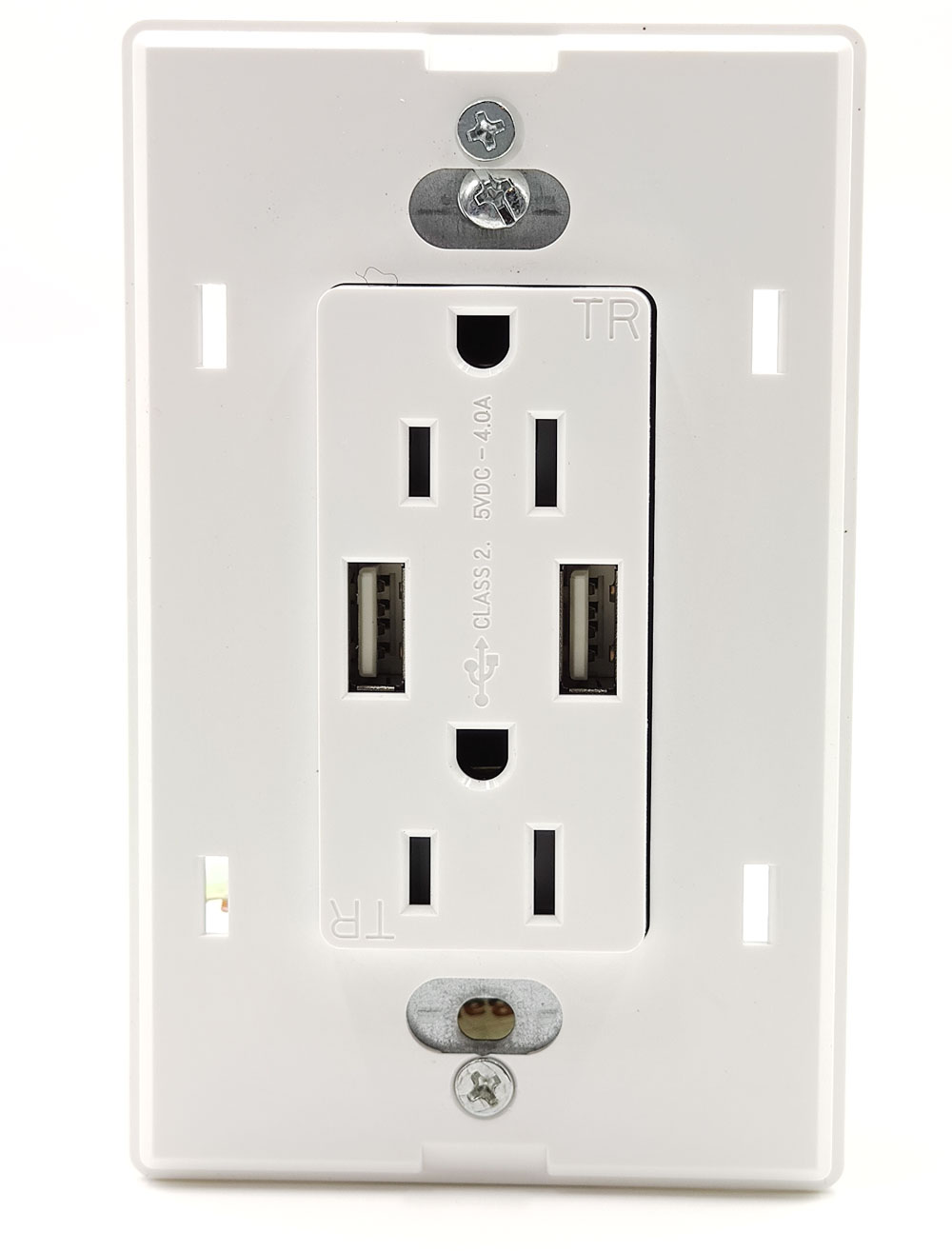 High Speed 15A USB Charger Wall Outlet - Best On The Rock